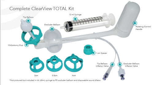 ClearView Total Uterin Manipulator - Gynekologi - Kebomed